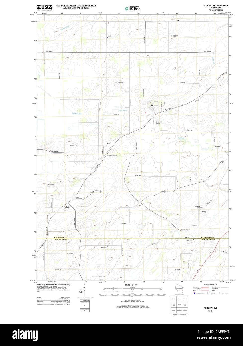 Pickett map hi-res stock photography and images - Alamy