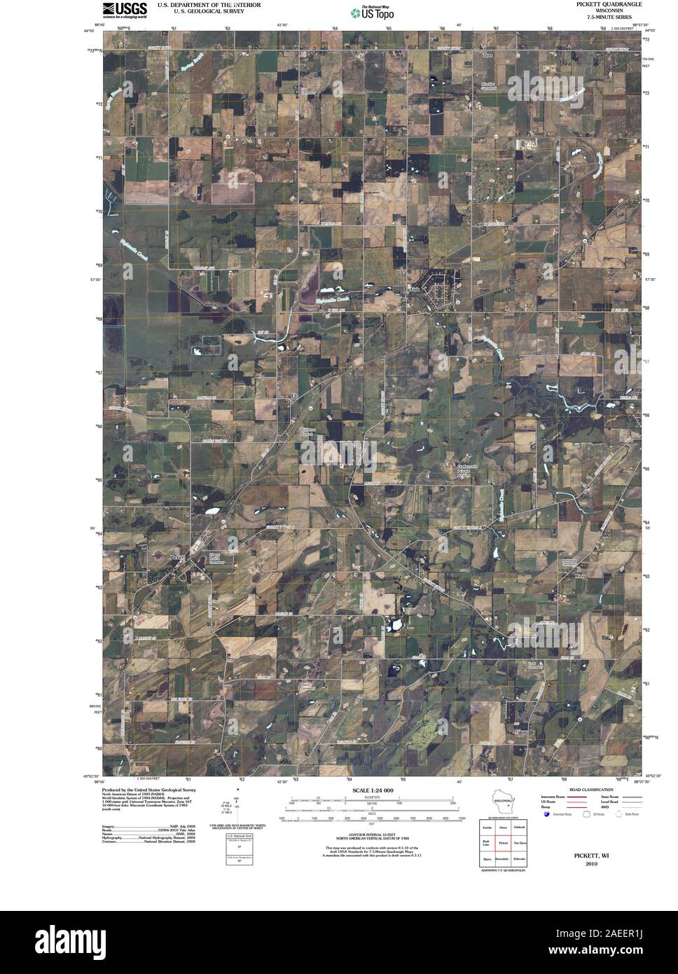 Pickett map hi-res stock photography and images - Alamy