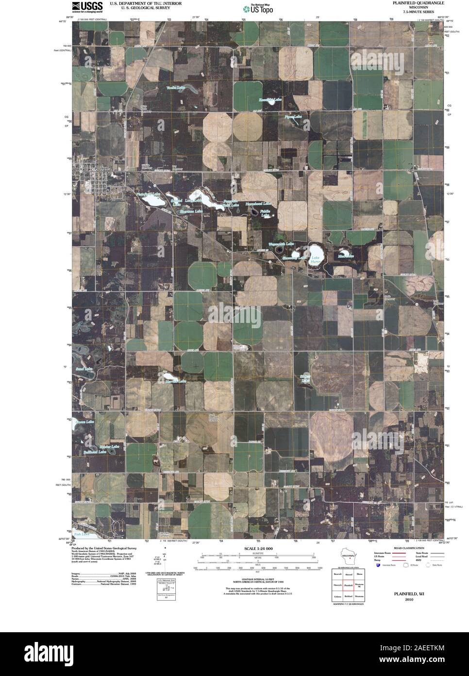 Plainfield map Cut Out Stock Images & Pictures - Alamy