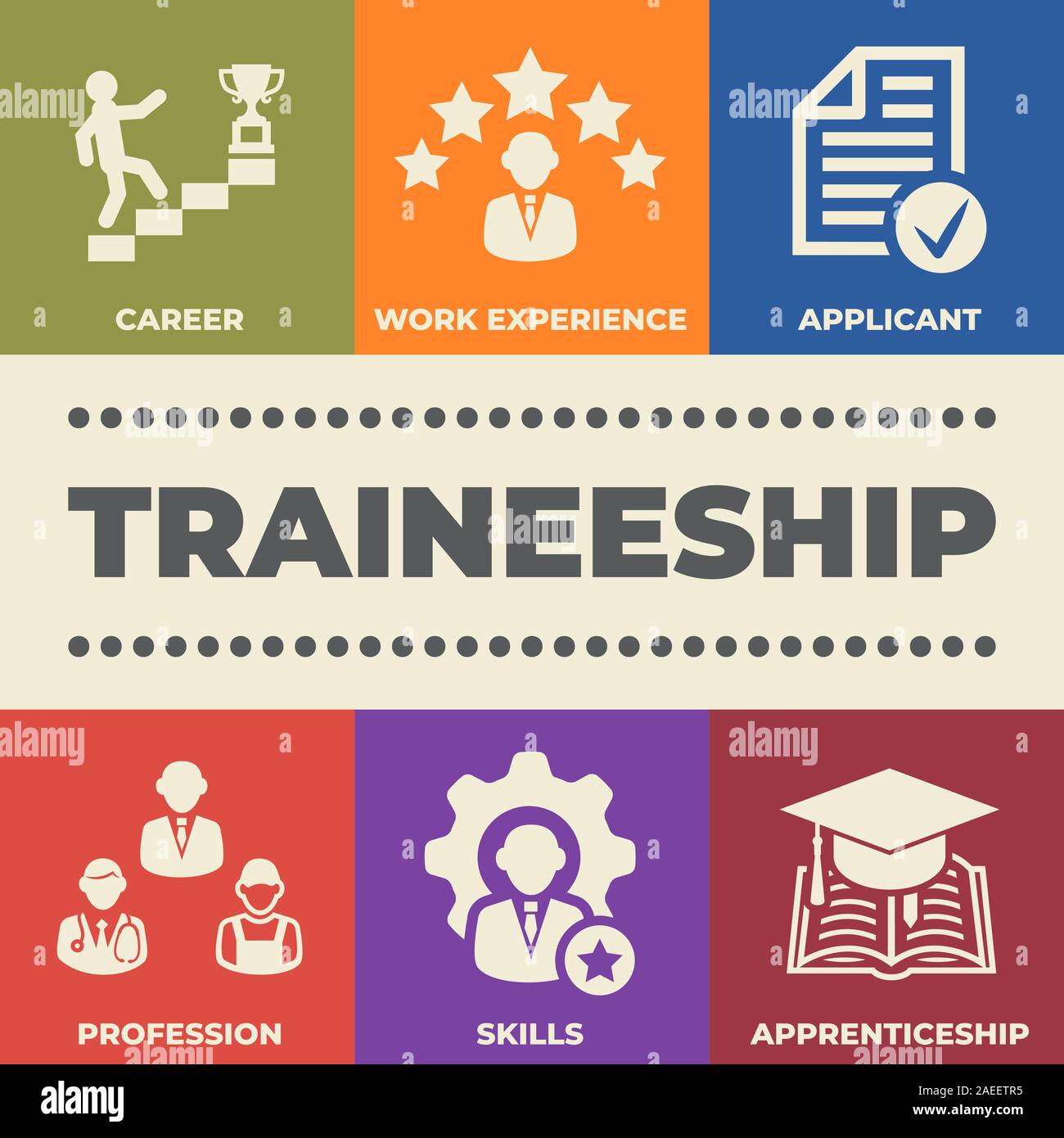 Employee training Stock Vector Images - Alamy