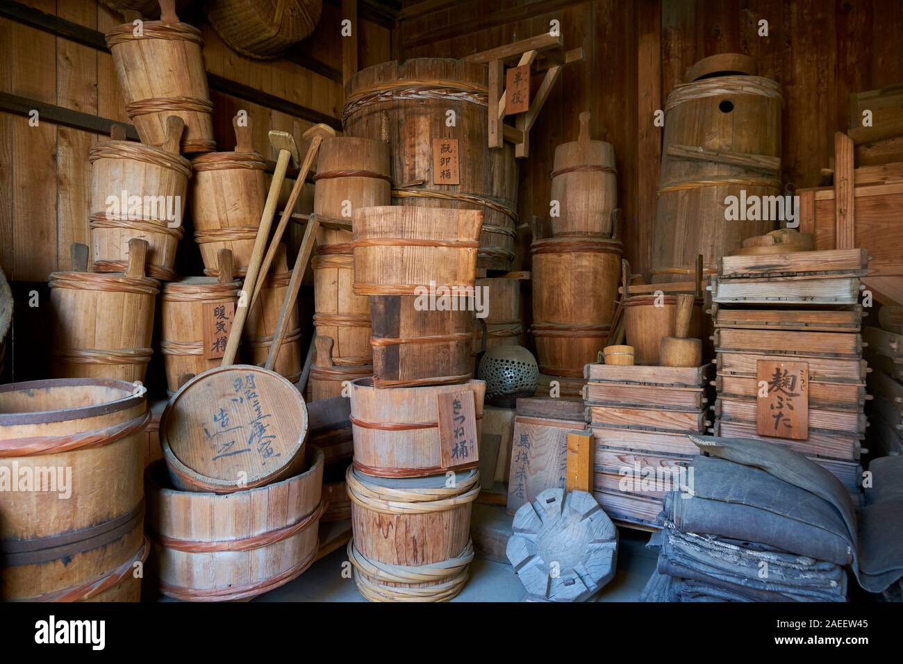 Barrel making tools hi-res stock photography and images - Alamy