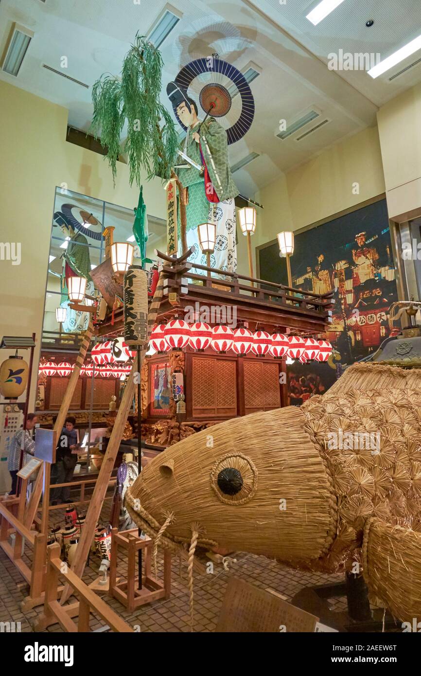 An example of a traditional Grand Sawara Festival float at the Float ...
