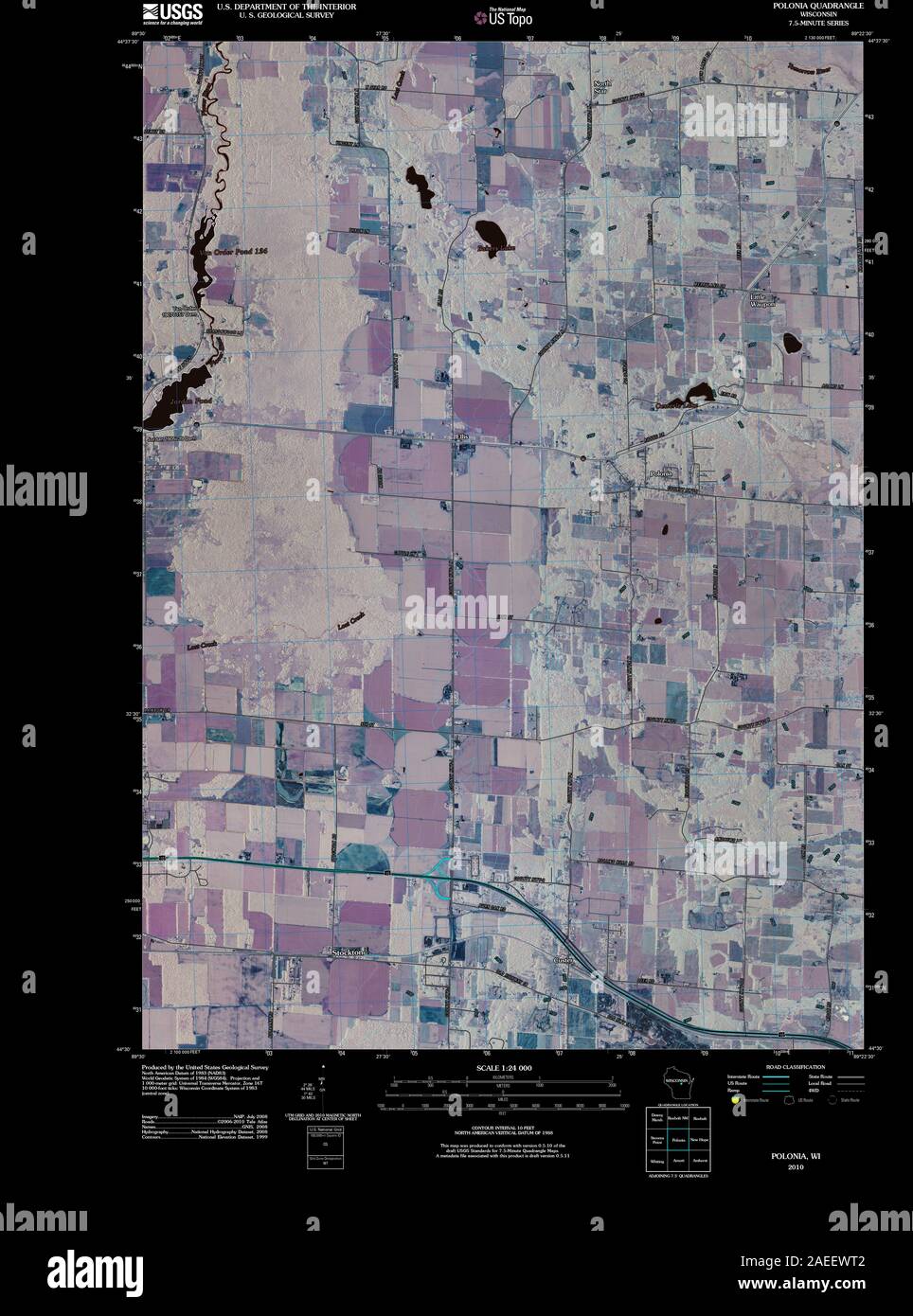 Polonia map hi-res stock photography and images - Alamy