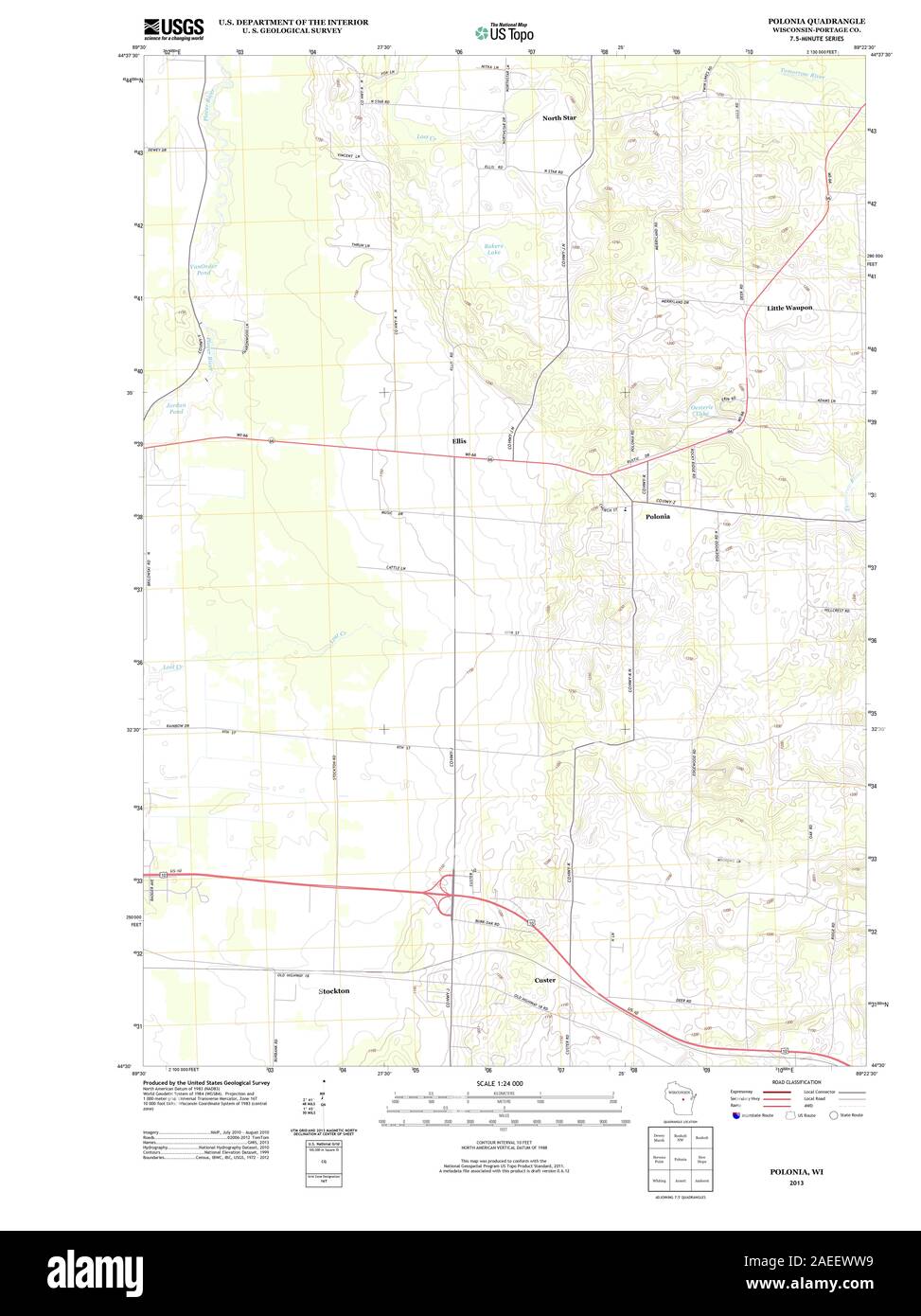 Polonia map hi-res stock photography and images - Alamy