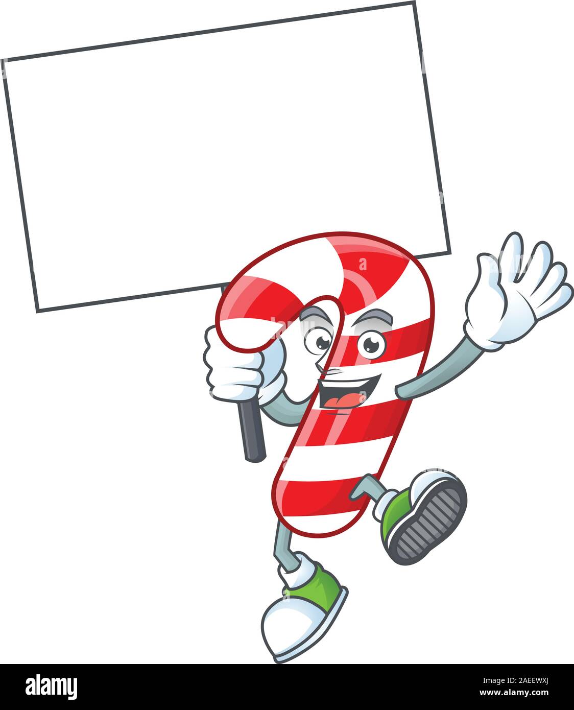 Board candy canes Stock Vector Images - Alamy