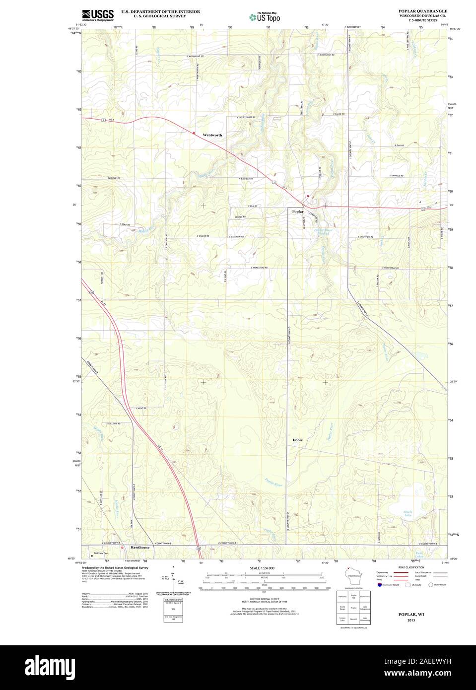 Poplar map Cut Out Stock Images & Pictures - Alamy