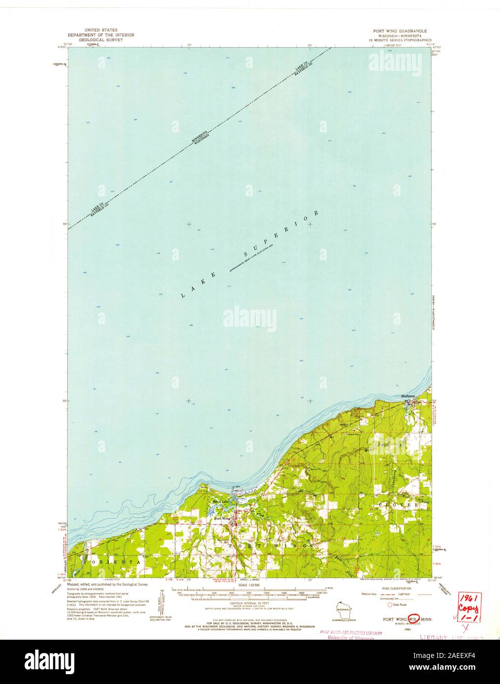 Map of port wing hi-res stock photography and images - Alamy