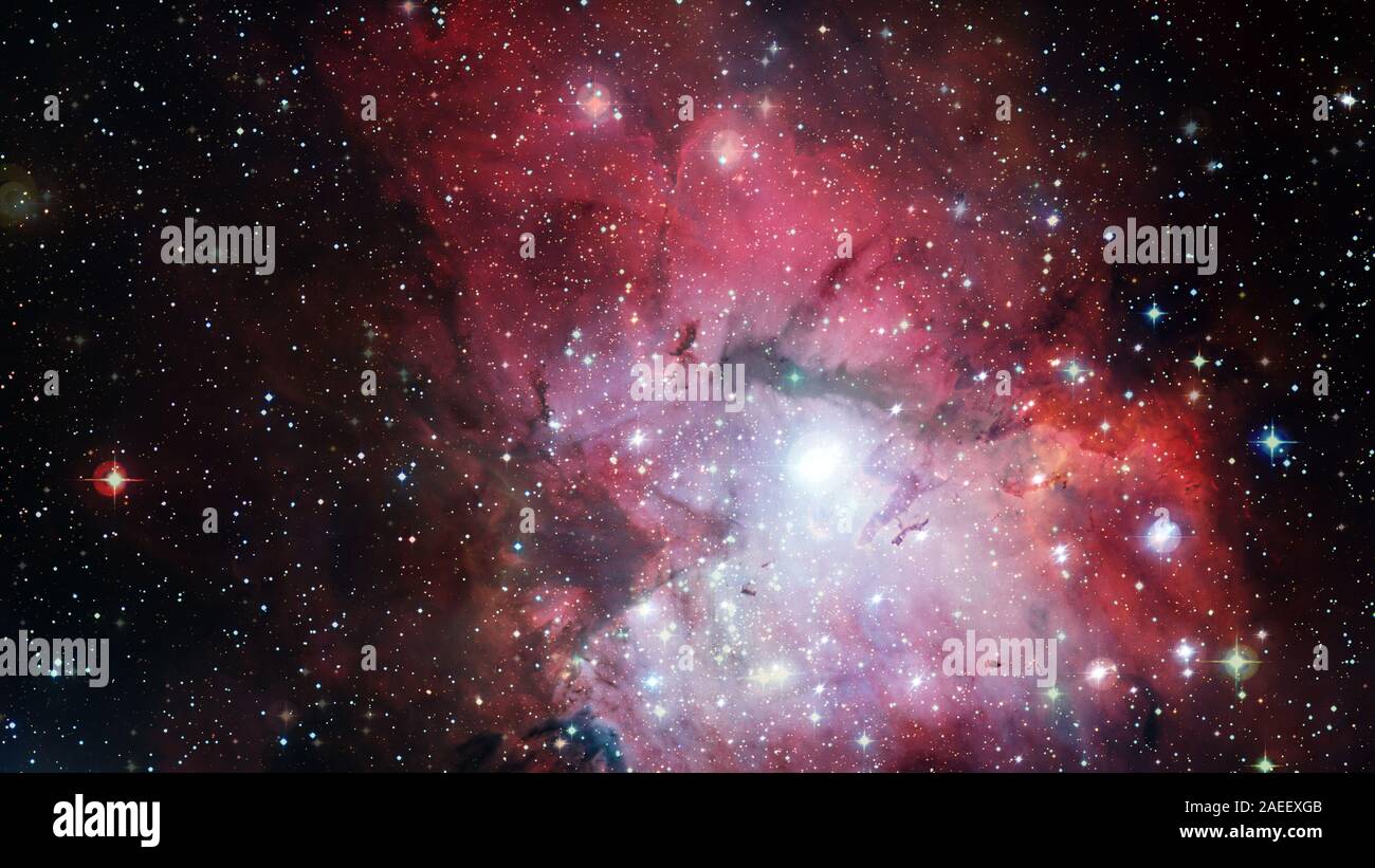 A glorious, rich star forming nebula. Elements of this image furnished ...