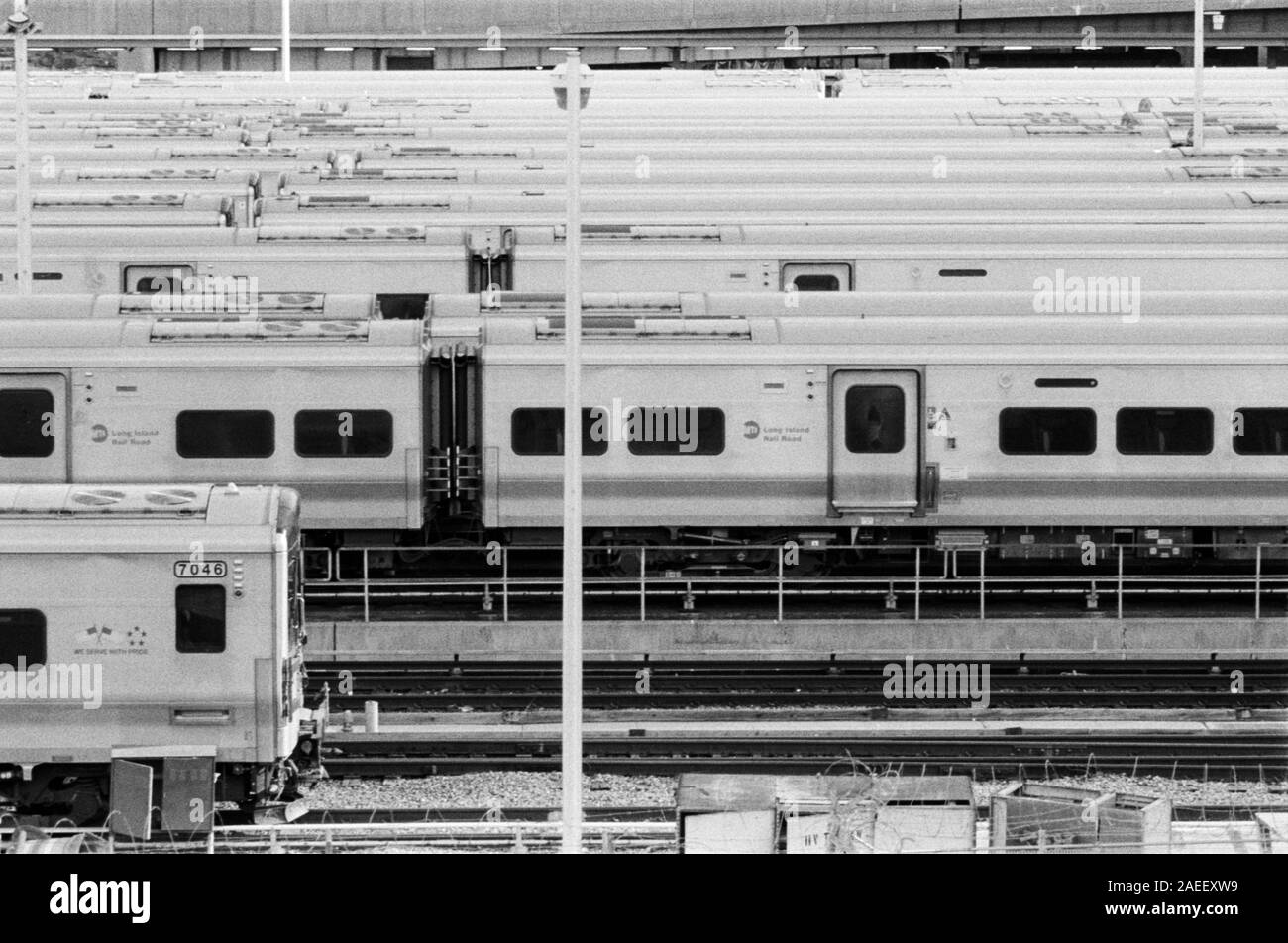 C train new york Black and White Stock Photos & Images - Alamy
