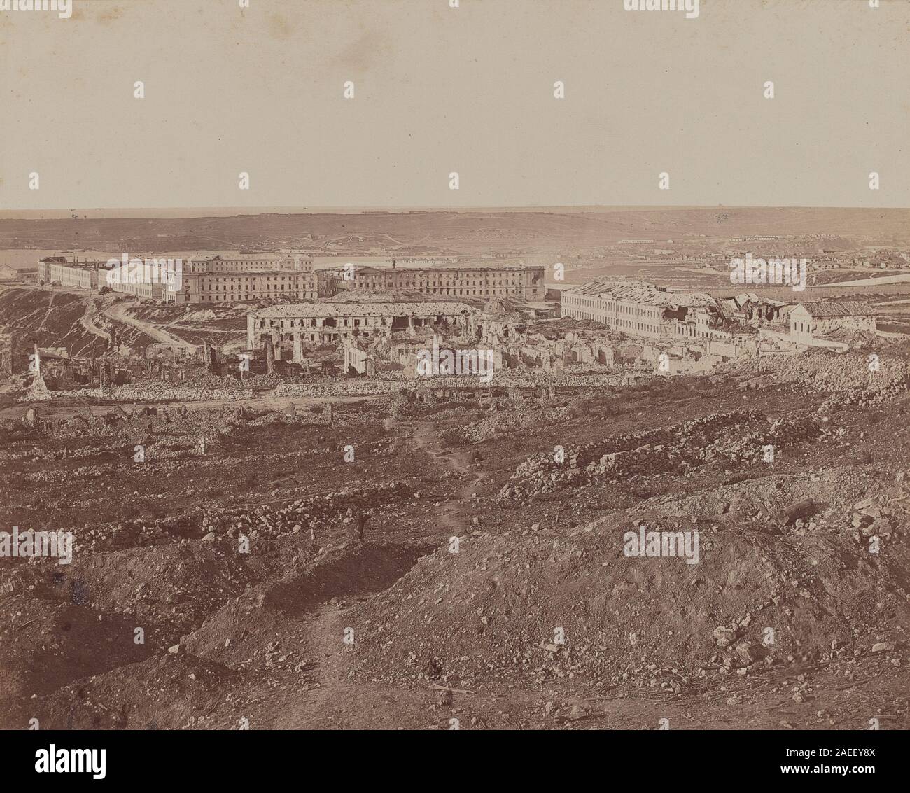 Artwork by James Robertson created between 1855 and 1856 titled Ruined ...