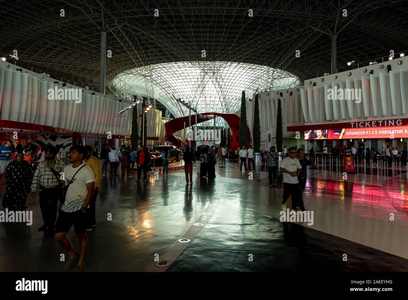 Ferrari world dubai hi-res stock photography and images - Alamy