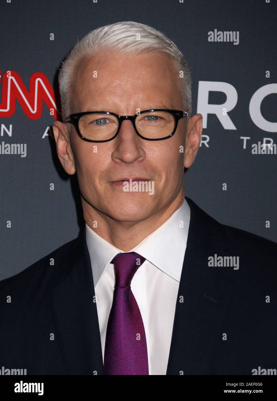 December 8, 2019, New York, New York, USA: CNN anchor ANDERSON COOPER ...