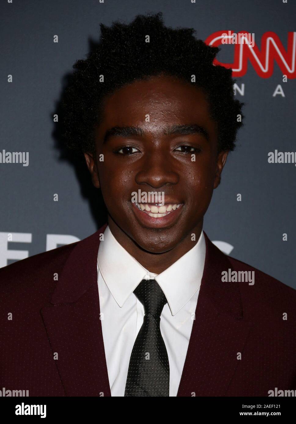December 8, 2019, New York, New York, USA: Actor CALEB MCLAUGHLIN ...