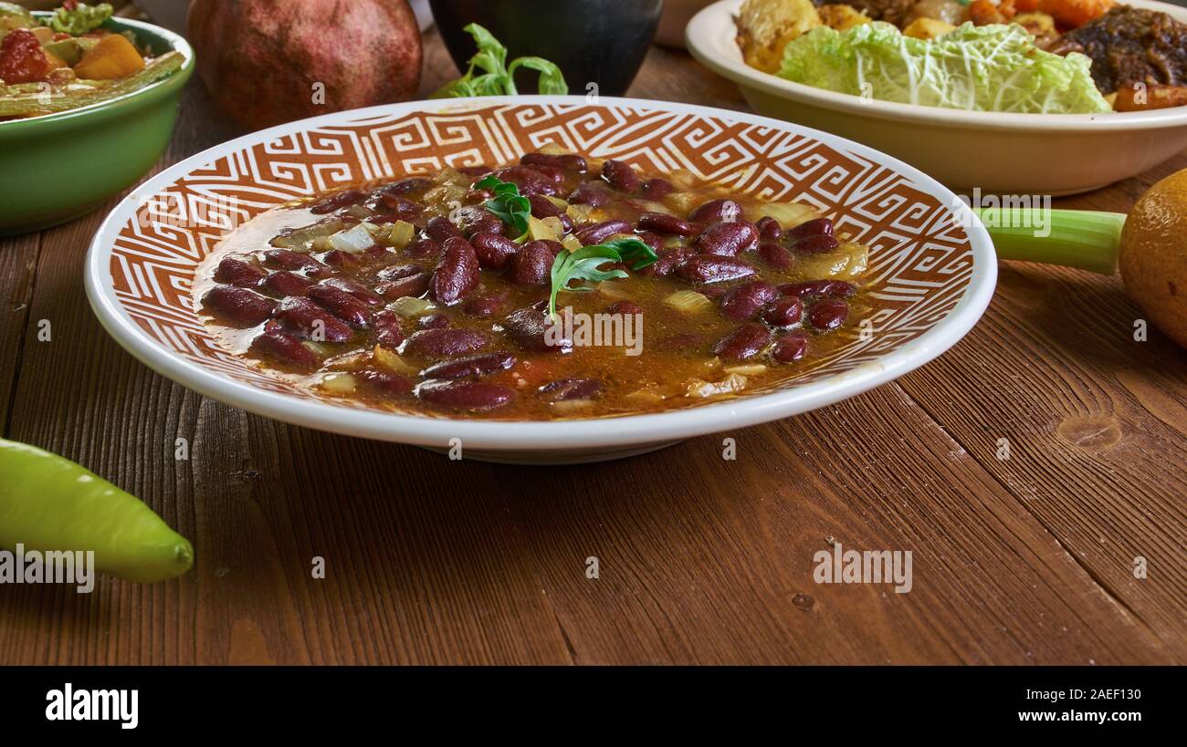 Maharagwe,Red Beans in Coconut Sauce , Chadian cuisine, Traditional ...