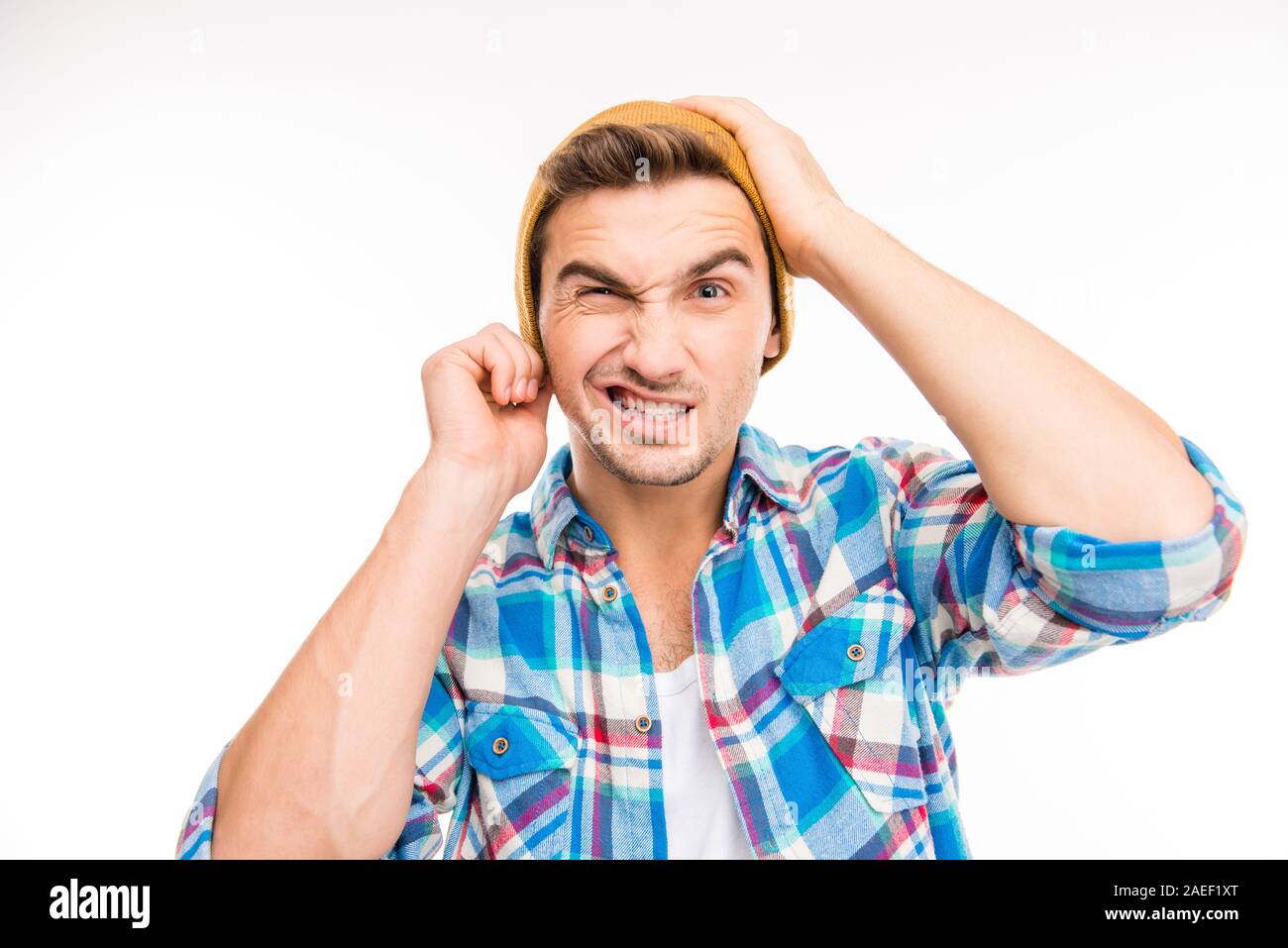 Feeling uncomfortable hi-res stock photography and images - Alamy