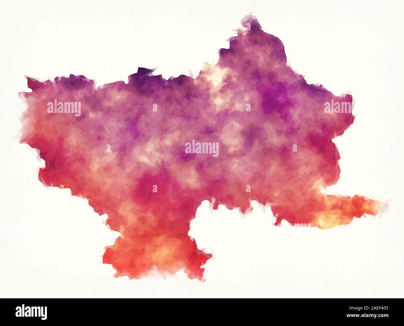 Utena county map lithuania hi-res stock photography and images - Alamy