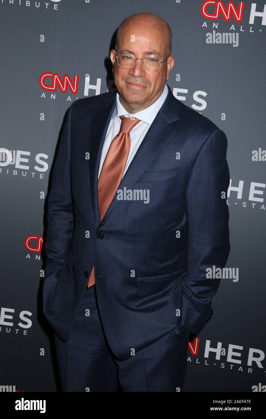 December 8, 2019, New York, New York, USA: President of CNN JEFF ZUCKER ...