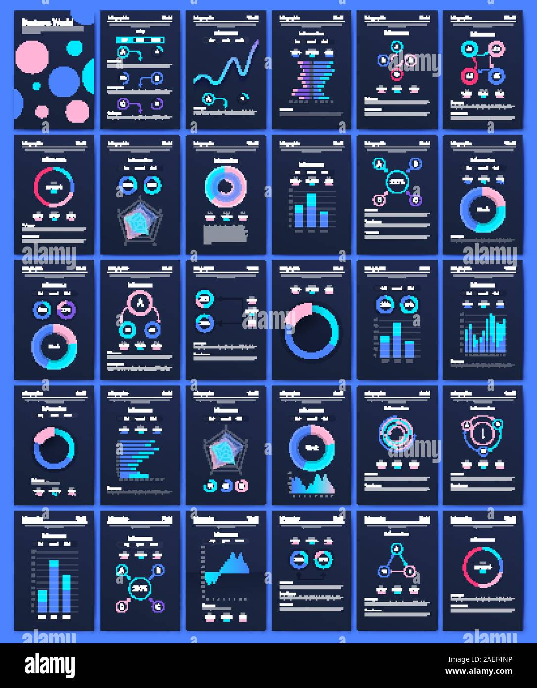 Modern infographic vector elements for business brochures. Use in ...