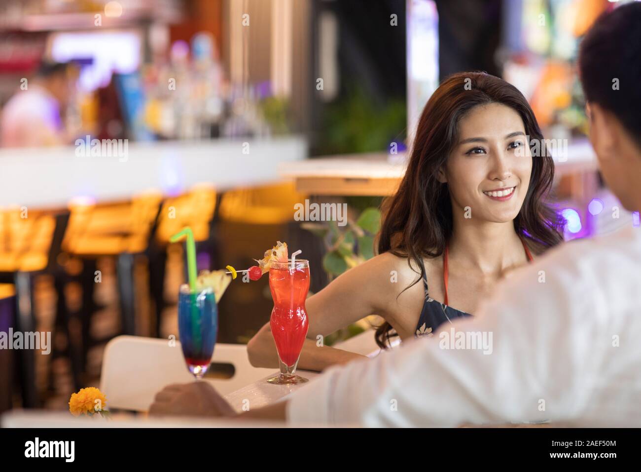 Couple Cocktail Dress High Resolution Stock Photography and Images - Alamy