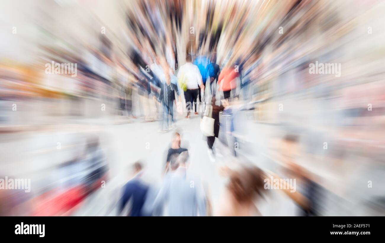 Zoom crowd hi-res stock photography and images - Alamy