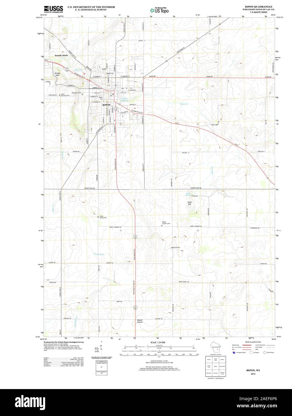 Map of ripon hi-res stock photography and images - Alamy