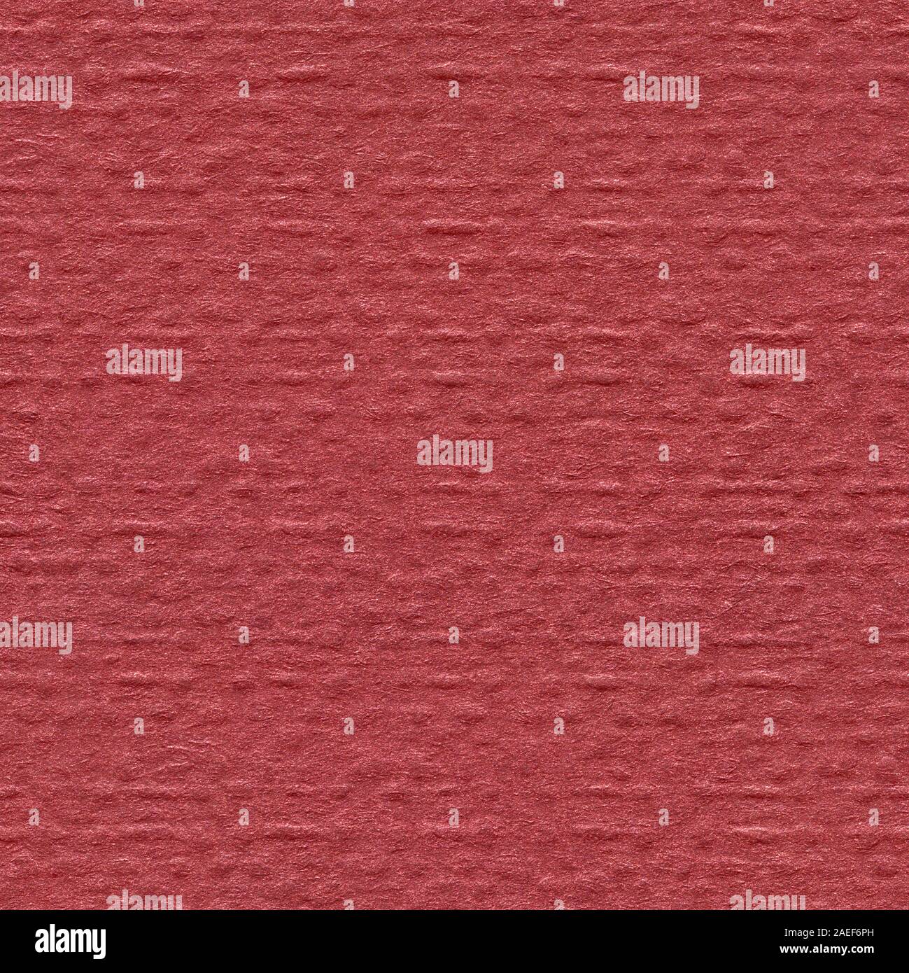Handmade red paper texture with fiber. Seamless square background, tile ...
