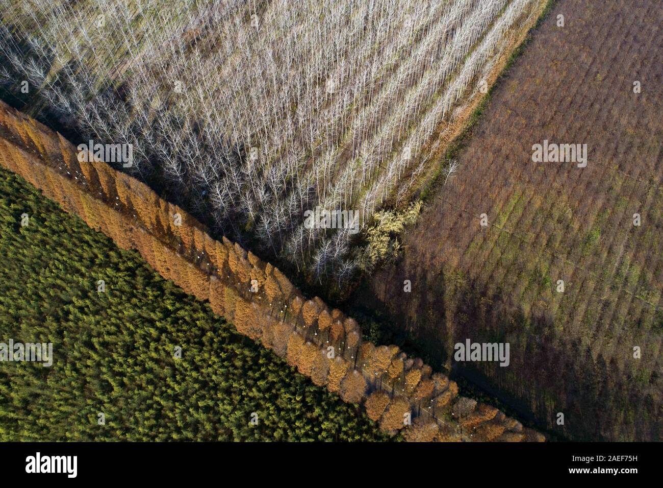 Jiangsu, Jiangsu, China. 9th Dec, 2019. Jiangsu, CHINA-Aerial photo ...