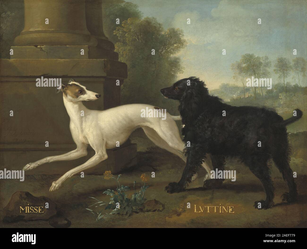 Jean-Baptiste Oudry, Misse and Luttine, 1729 Misse and Luttine ...