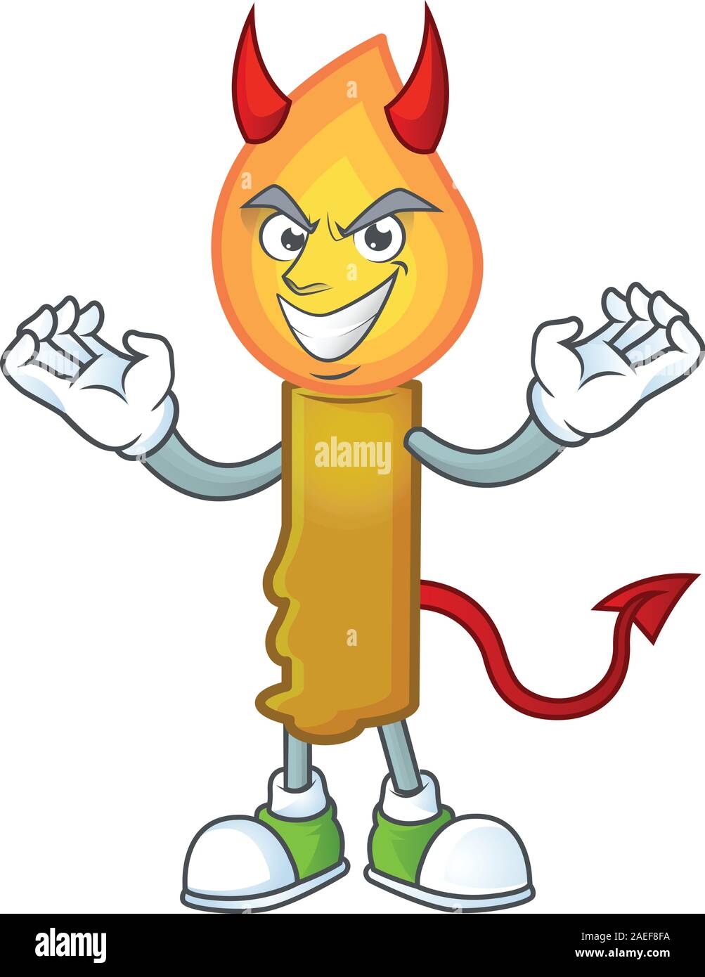 Fire fiend Stock Vector Images - Alamy