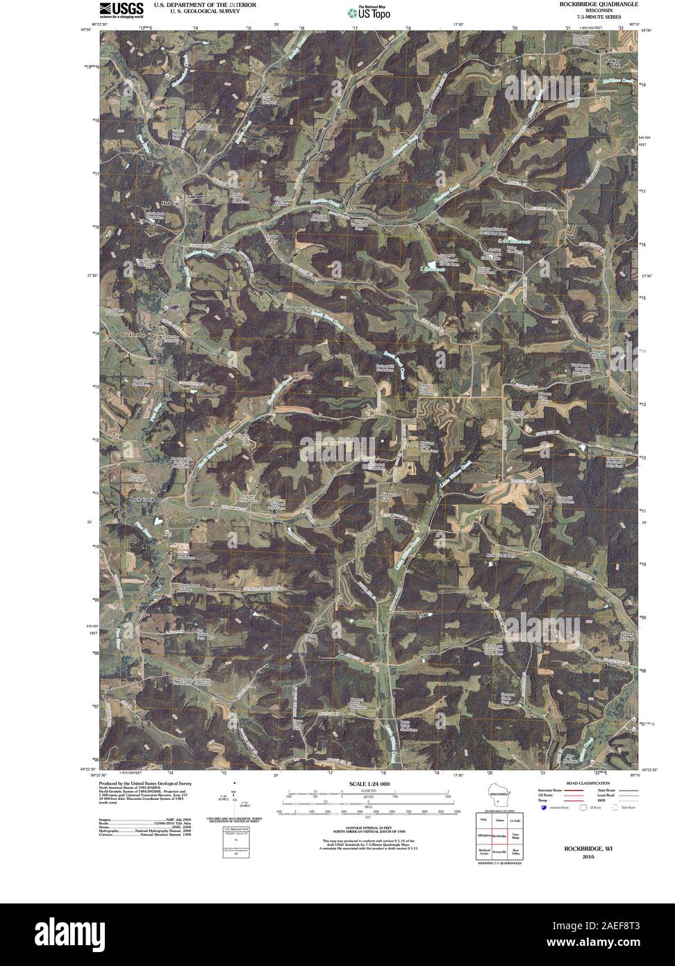 Rockbridge map hi-res stock photography and images - Alamy