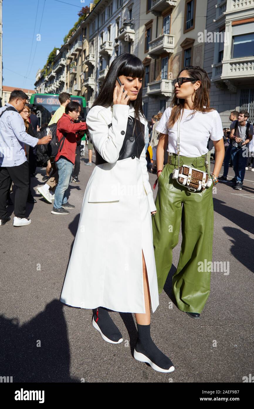 MILAN, ITALY - SEPTEMBER 21, 2019: Laura Comolli before Salvatore ...