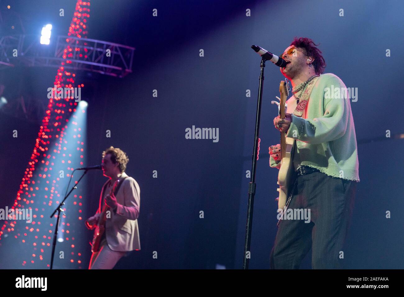 December 8, 2019, Anaheim, California, U.S: JORDAN GREENWALD and MITCHY ...