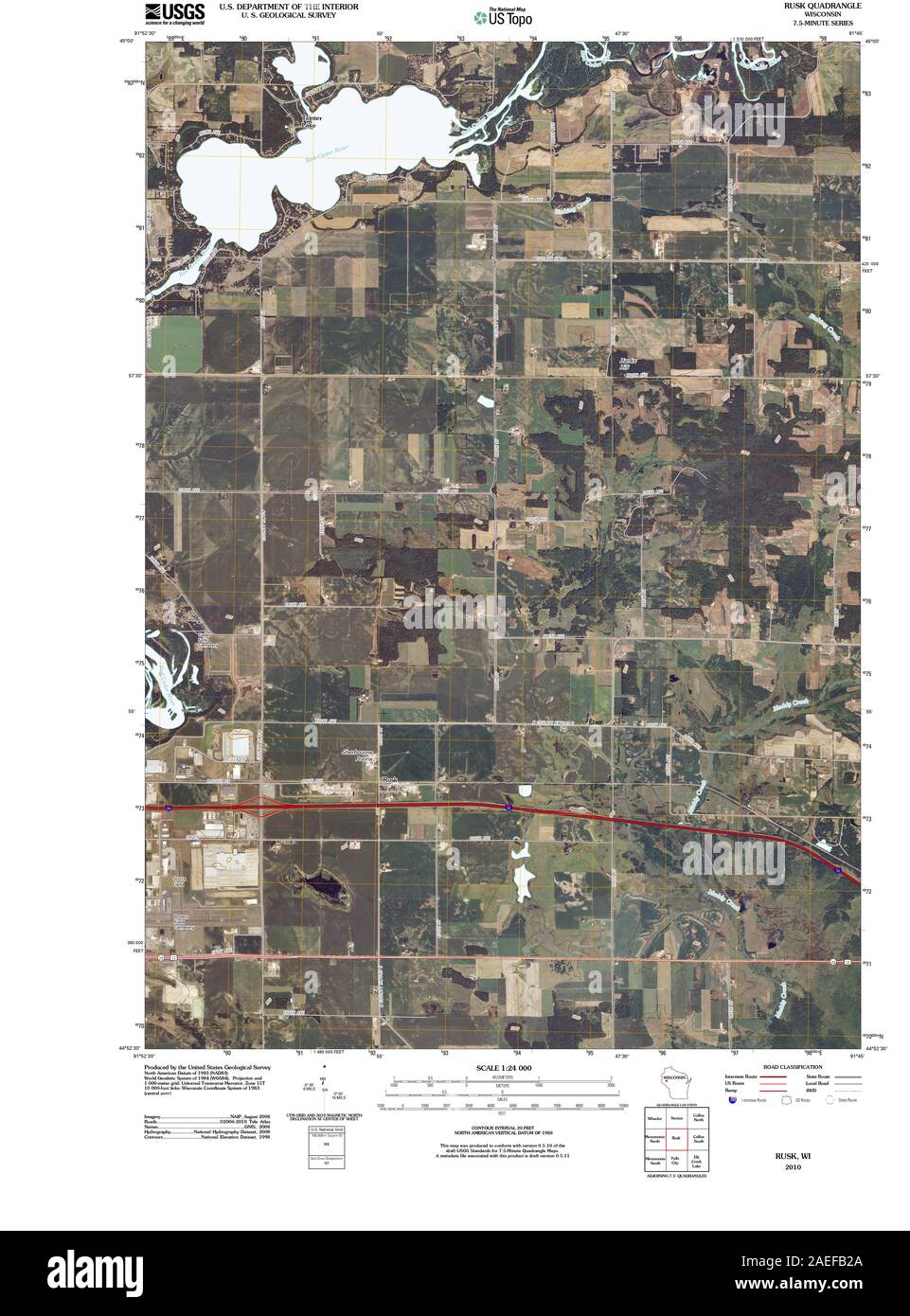 Map of rusk hi-res stock photography and images - Alamy