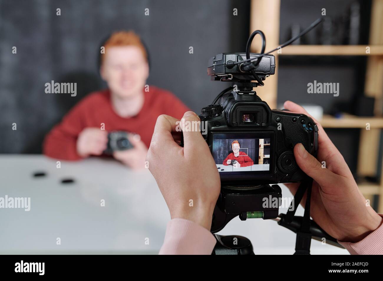Tv filming equipment hi-res stock photography and images - Alamy