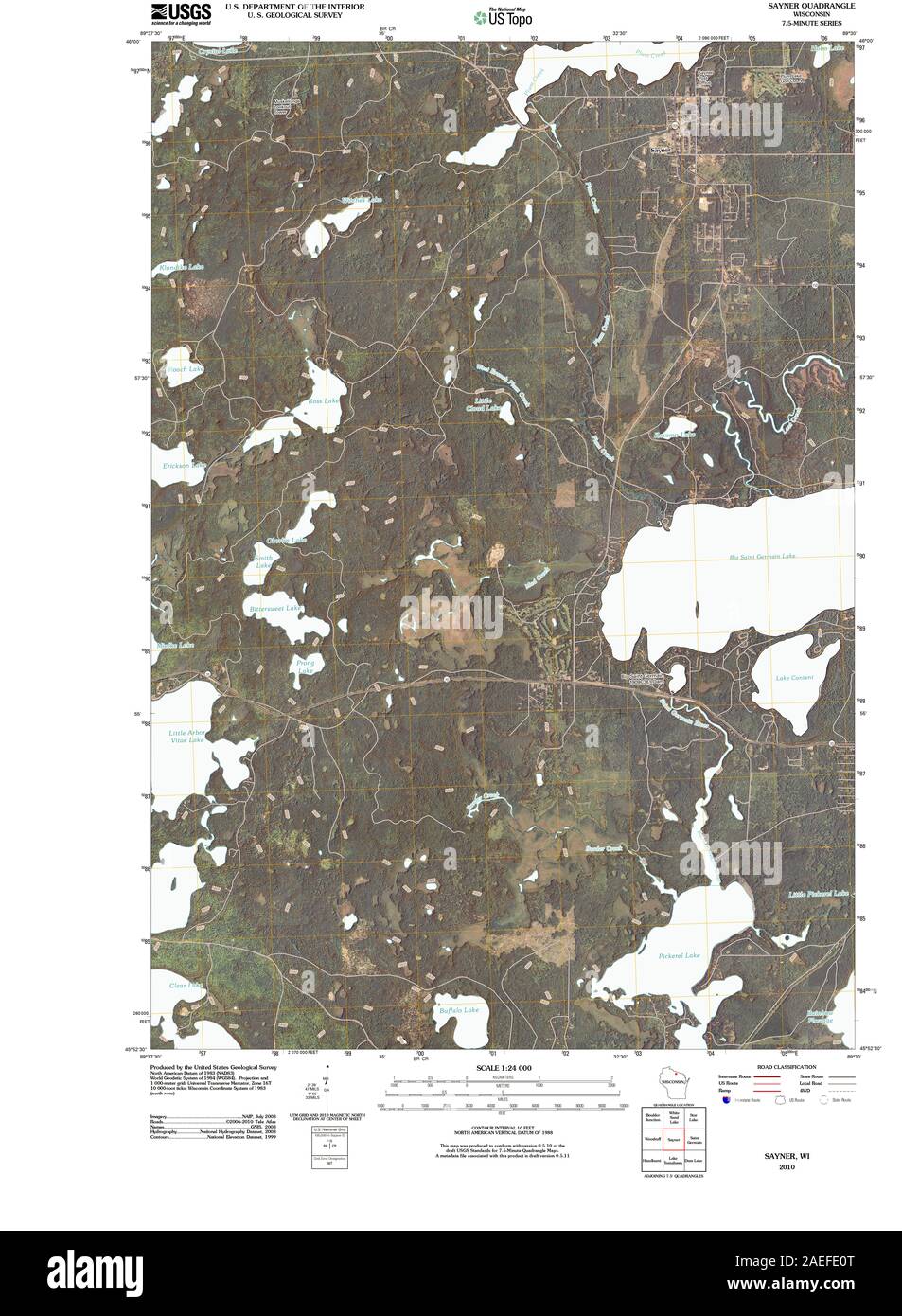 Map of sayner hi-res stock photography and images - Alamy