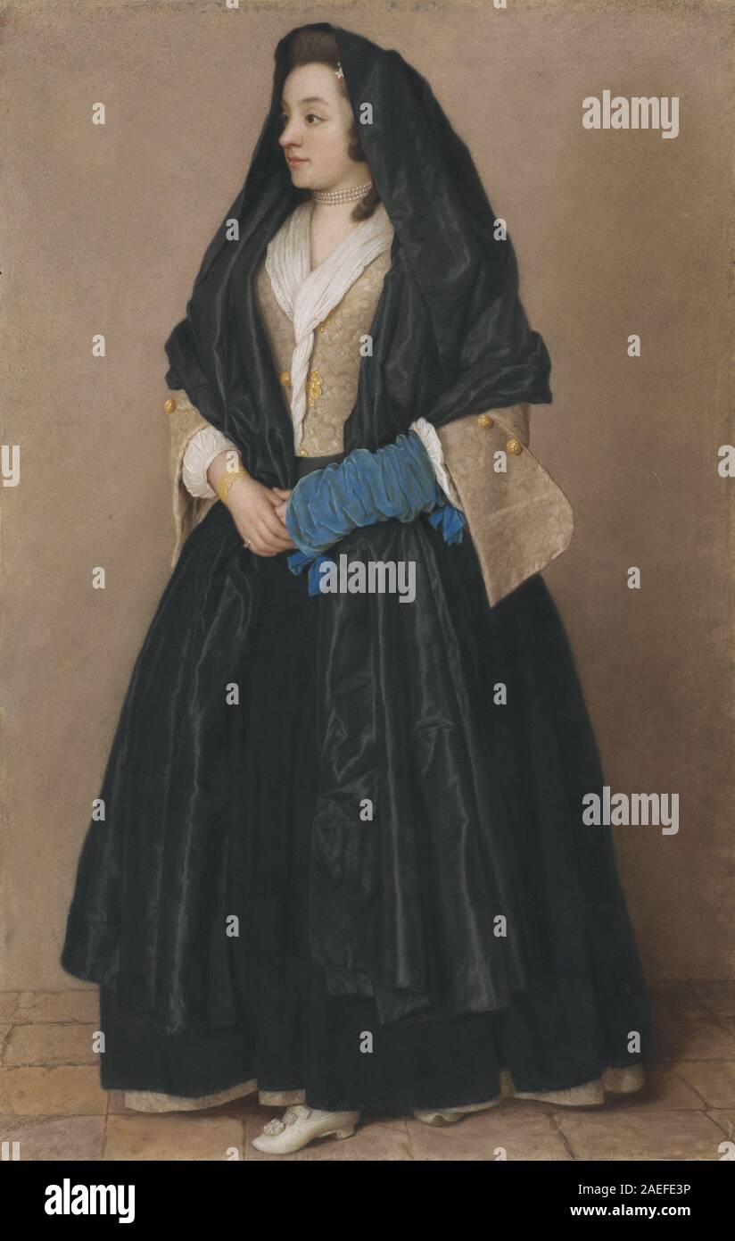 Jean-Étienne Liotard, An Elegant Young Woman in Maltese Costume, c 1744 ...