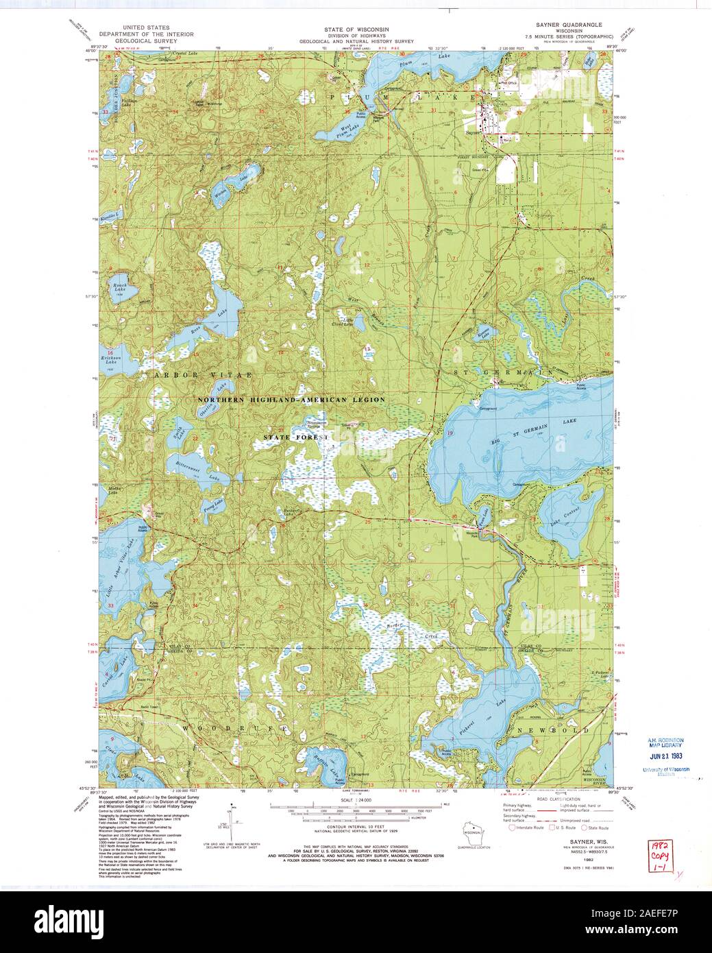Map of sayner hi-res stock photography and images - Alamy