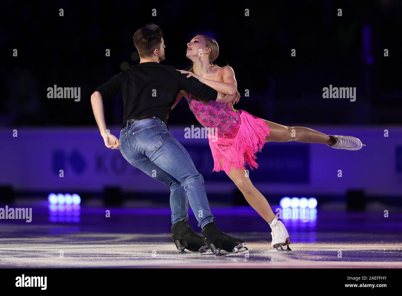 Alexandra STEPANOVA & Ivan BUKIN (Russia) during the Exhibition Gala at ...