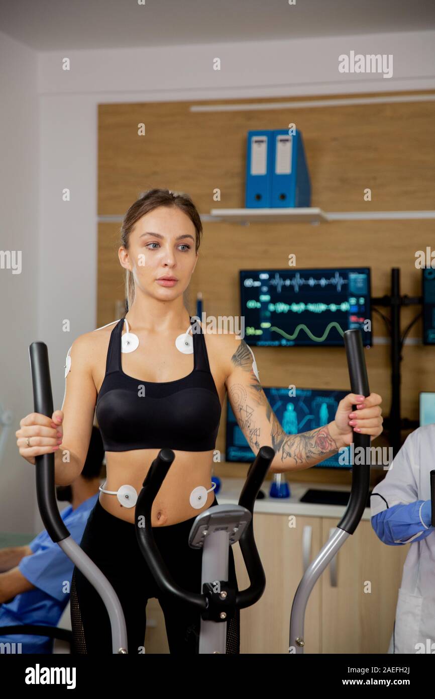 Fitness testing laboratory hi-res stock photography and images - Alamy