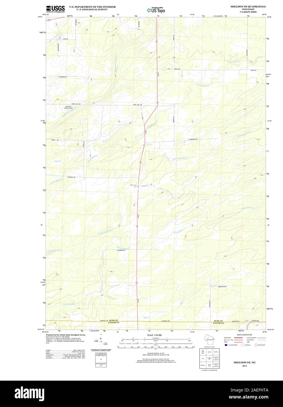 Sheldon map Cut Out Stock Images & Pictures - Alamy