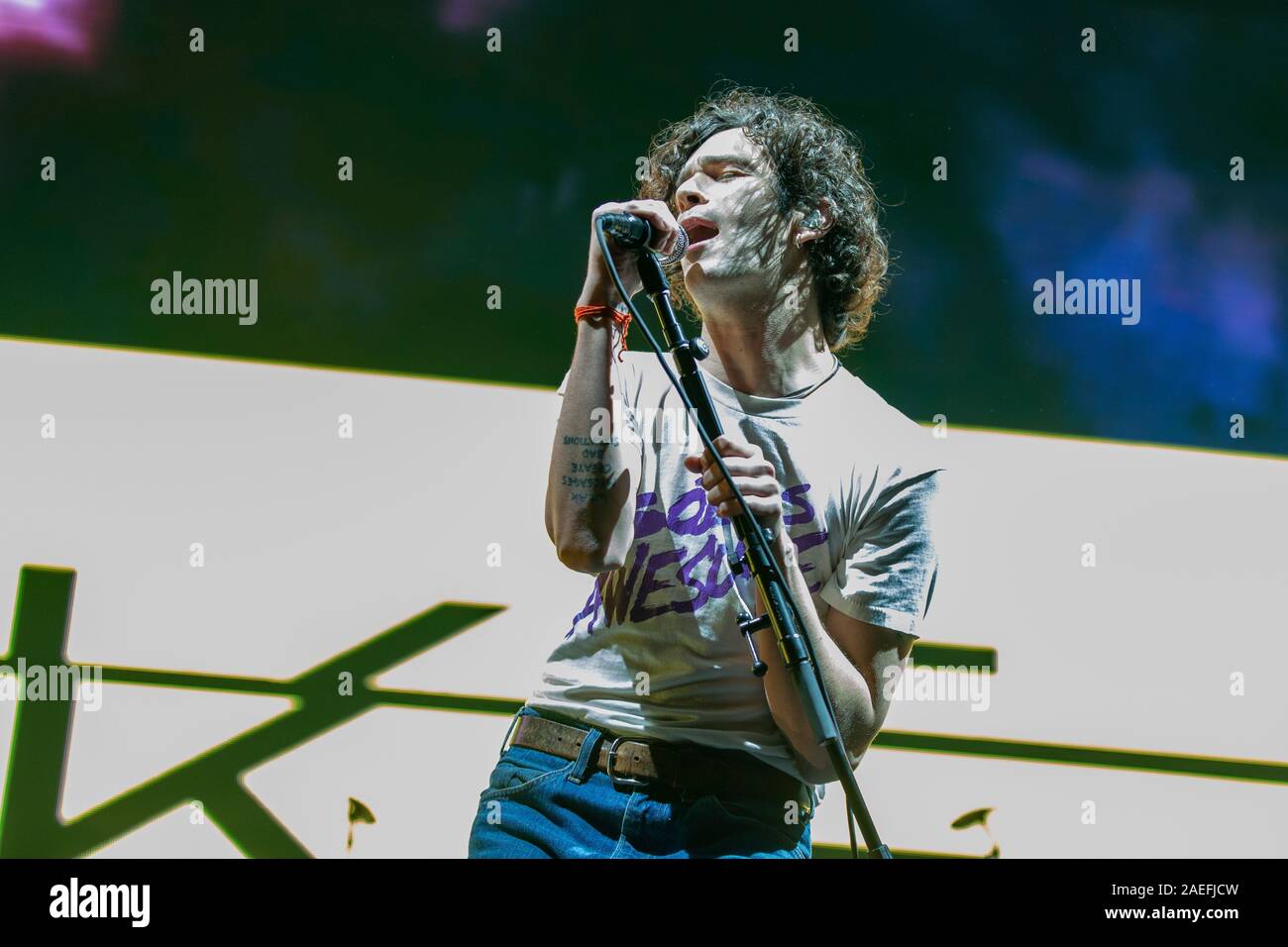 Matt healy 2019 hi-res stock photography and images - Alamy