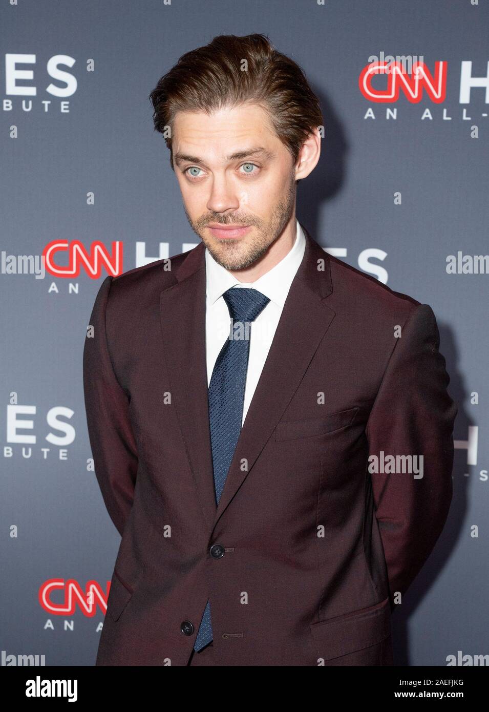 Tom Payne attends the 13th Annual CNN Heroes at the American Museum of ...