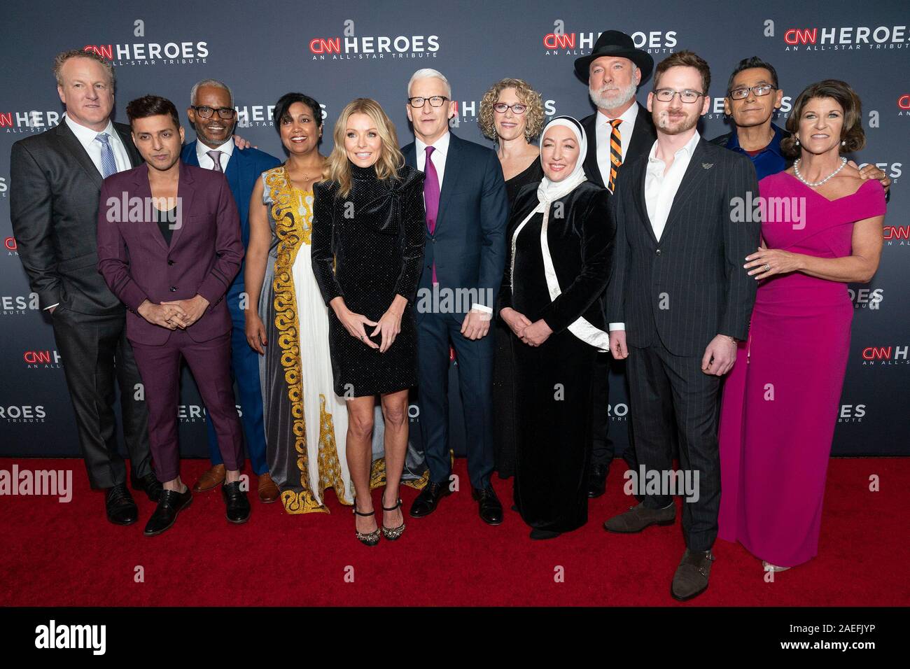 Kelly Ripa, Anderson Cooper and 10 CNN Heroes attend the 13th Annual ...