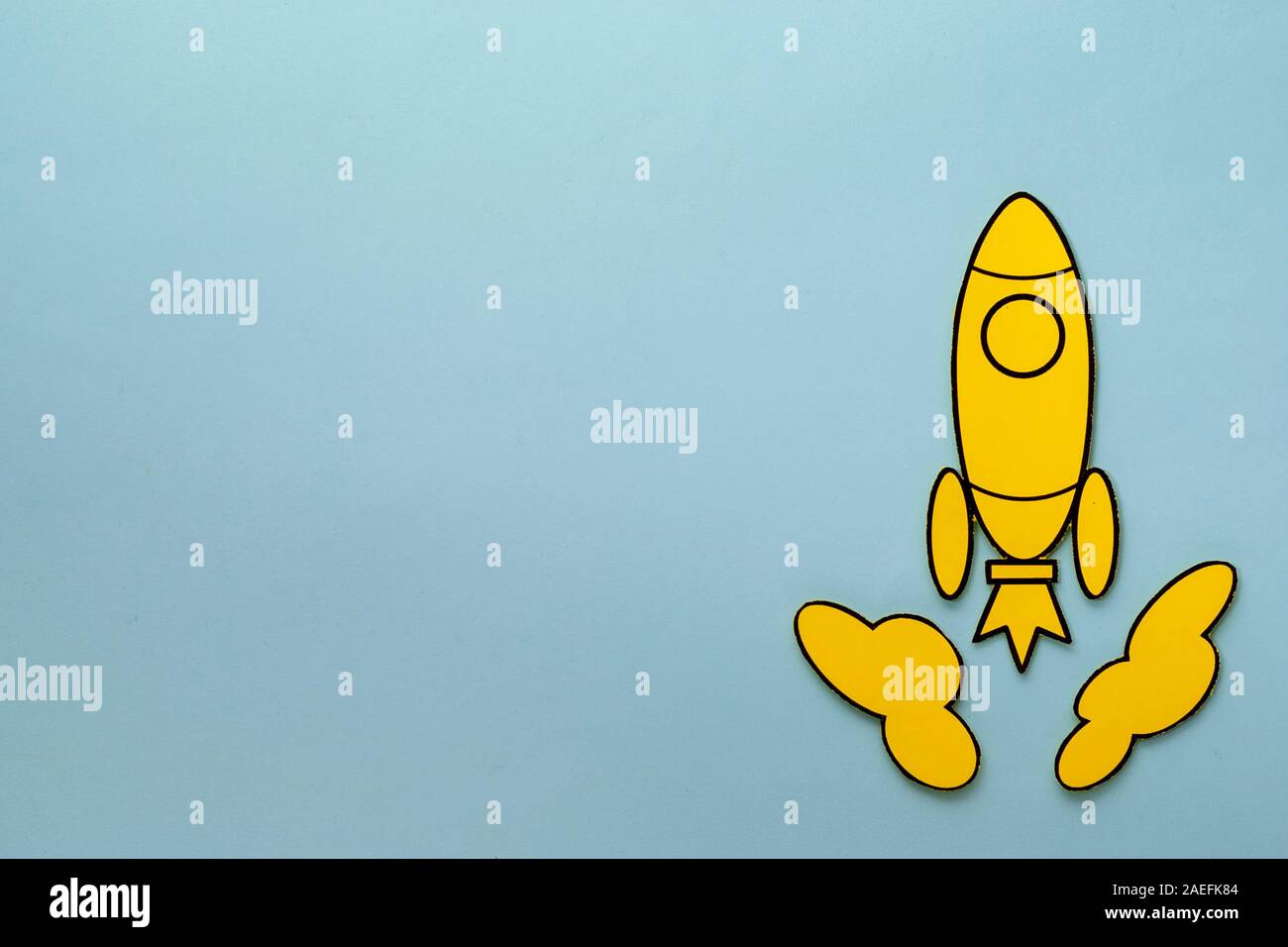 Zooming rocket hi-res stock photography and images - Alamy