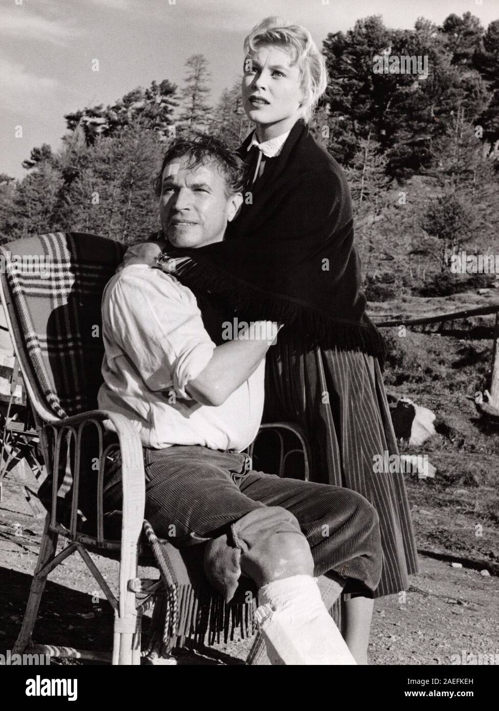 Wolfgang Preiss, deutscher Schauspieler und Synchronsprecher, und ...