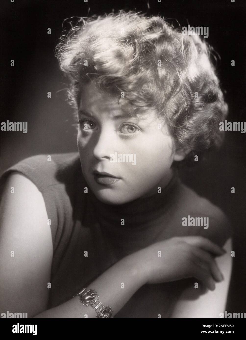 Brigitte Rau, deutsche Schauspielerin, Deutschland um 1953. German ...