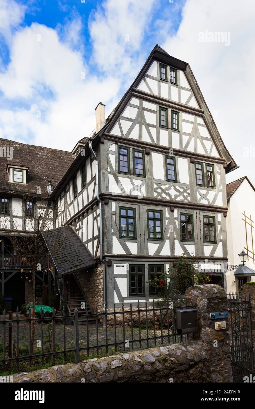 The historic old town of Diez Stock Photo - Alamy