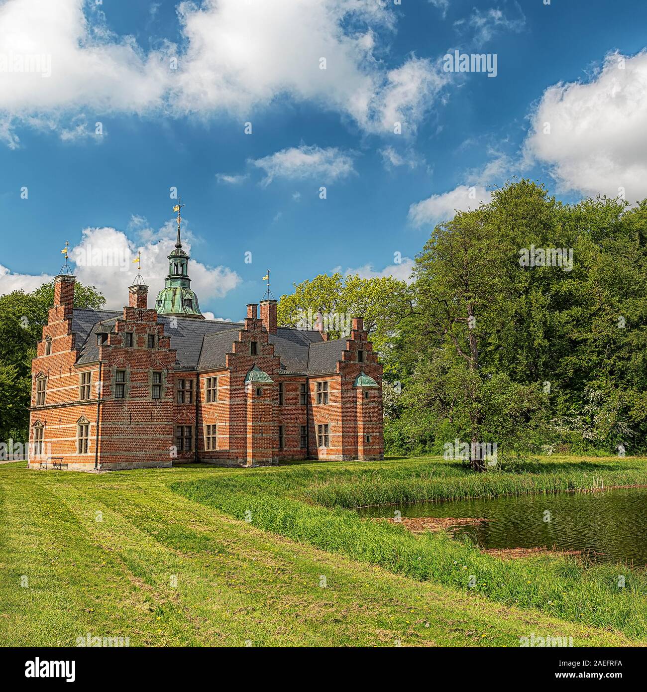 Frederiksborg is one of the most beautiful castles in Denmark situated ...