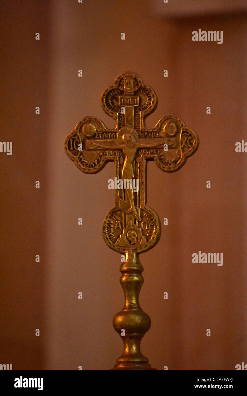 The Synagogue Church Decorations Nazareth Israel June 2019 Stock Photo ...