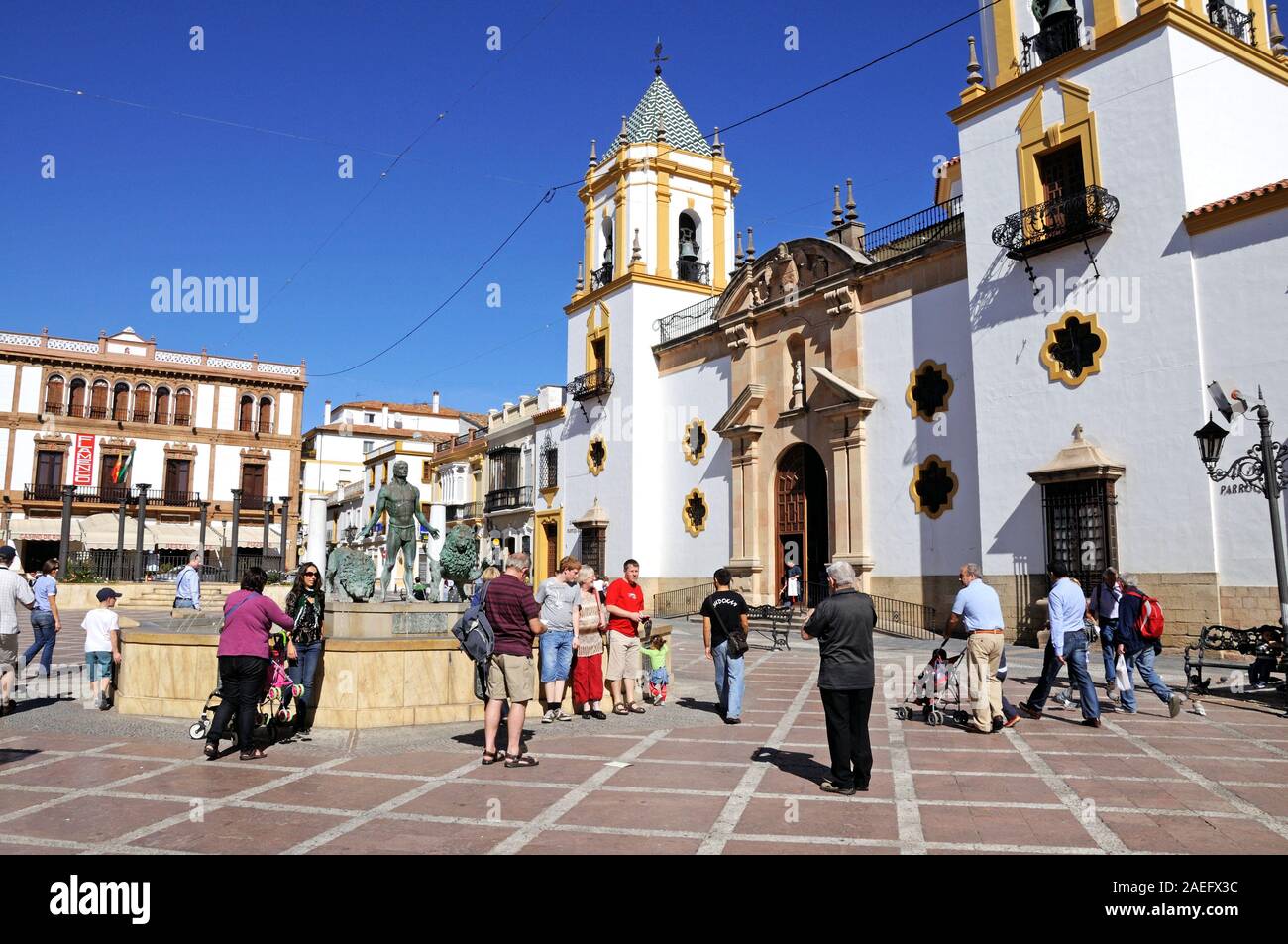 Shopping street in ronda spain hi-res stock photography and images - Alamy